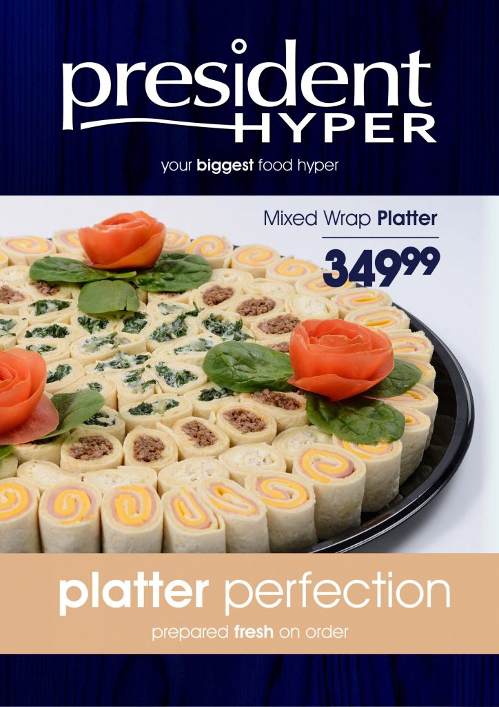 Platter Menu - President Hyper