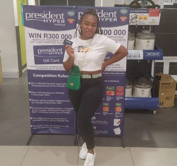 Win R300 000 Gift Card Vouchers - President Hyper