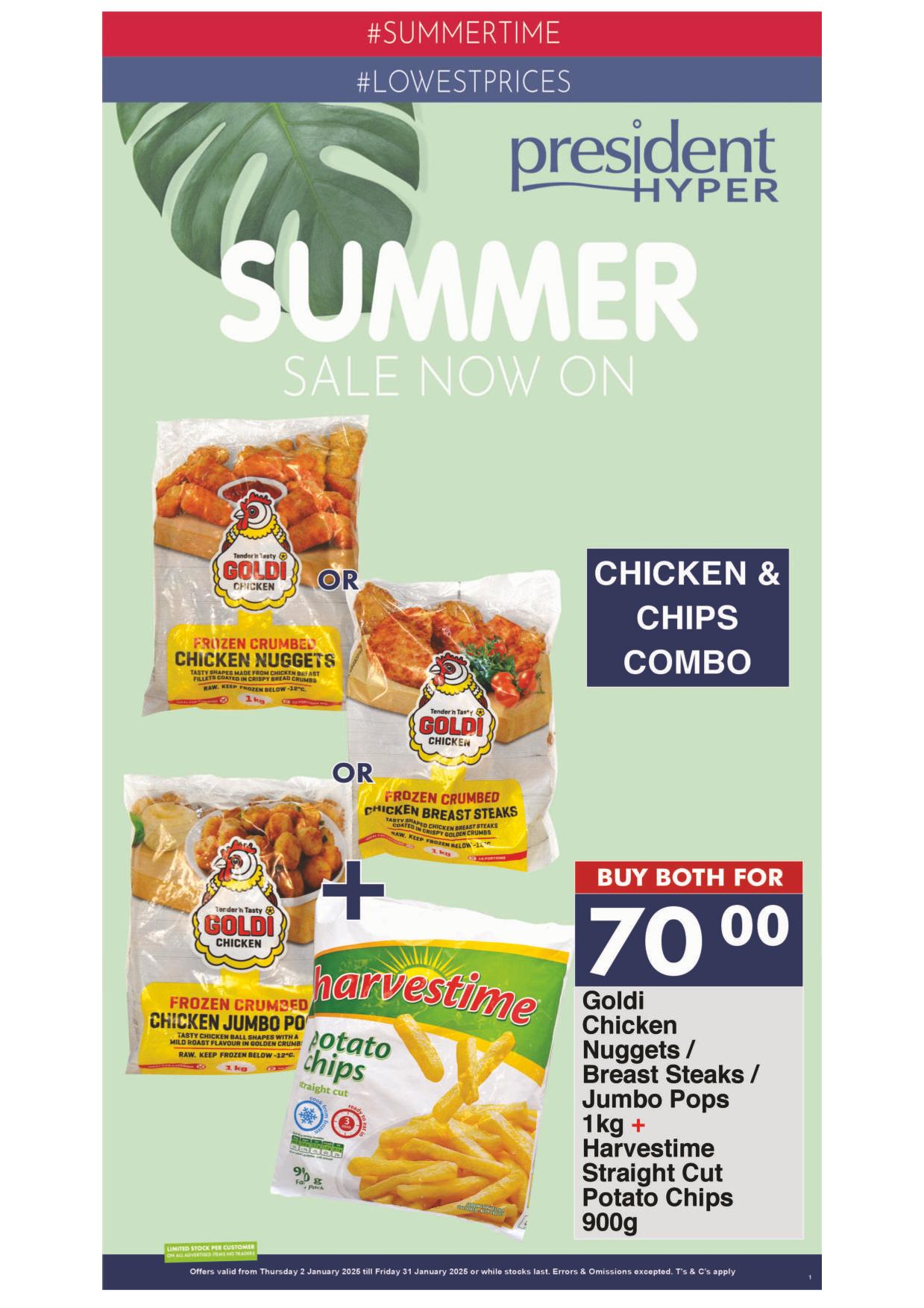 Weekly Specials – President Hyper