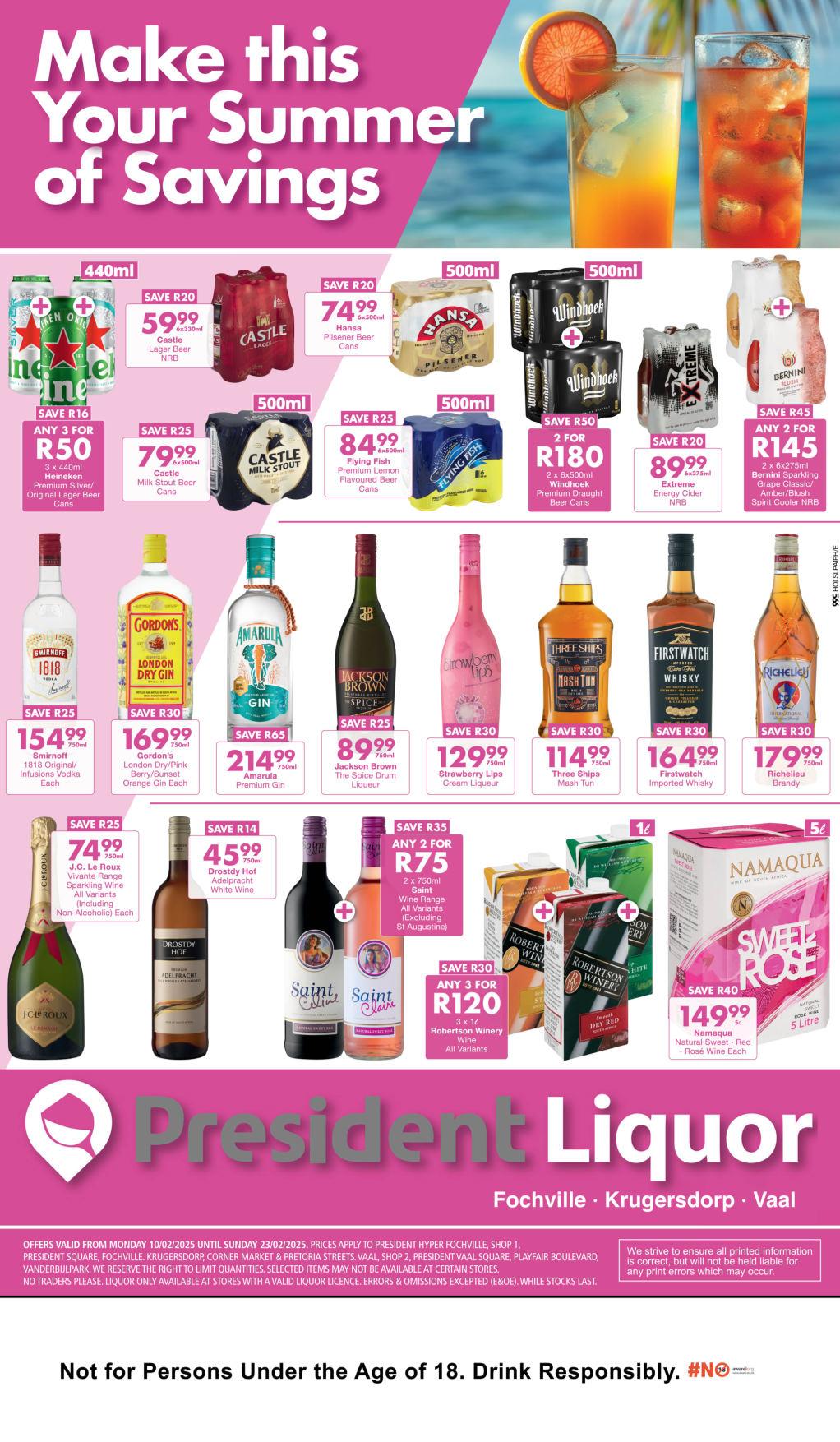 Weekly Specials – President Hyper