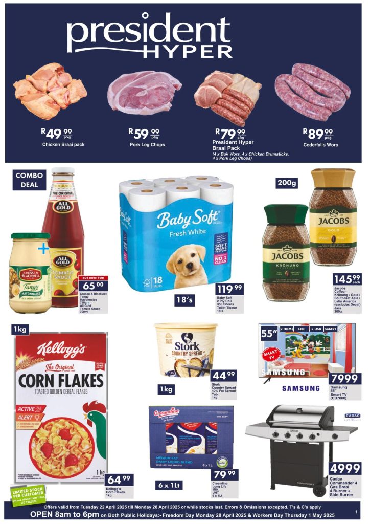 Weekly Specials – President Hyper