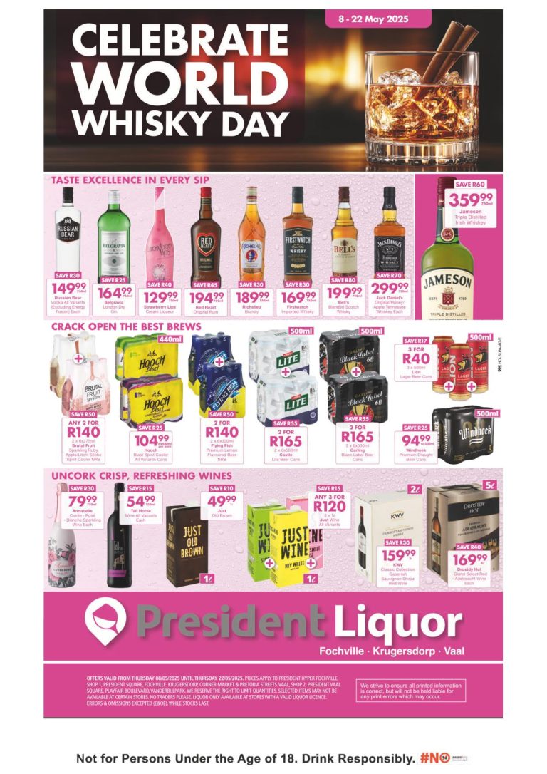 Weekly Specials – President Hyper