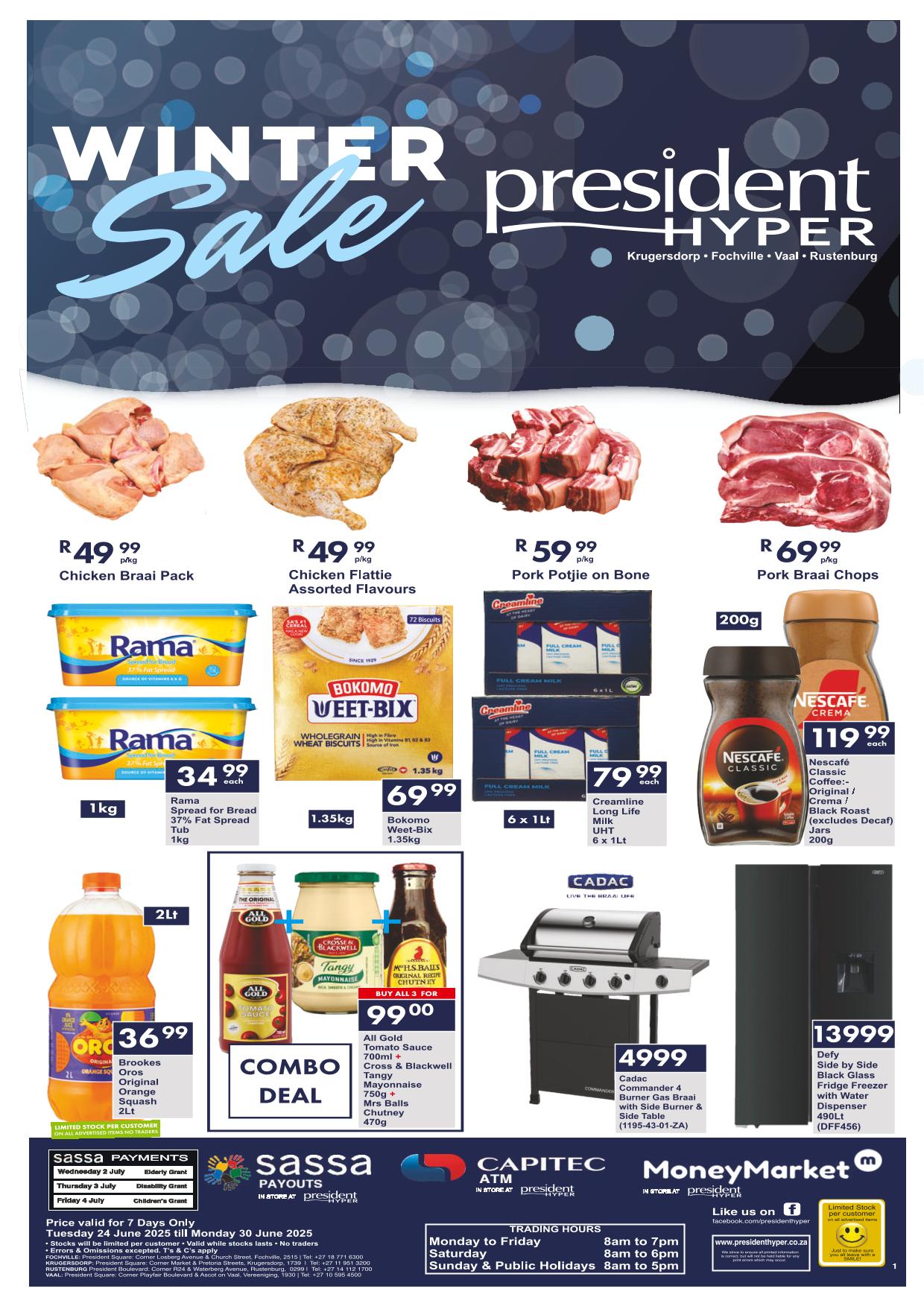 Weekly Specials – President Hyper