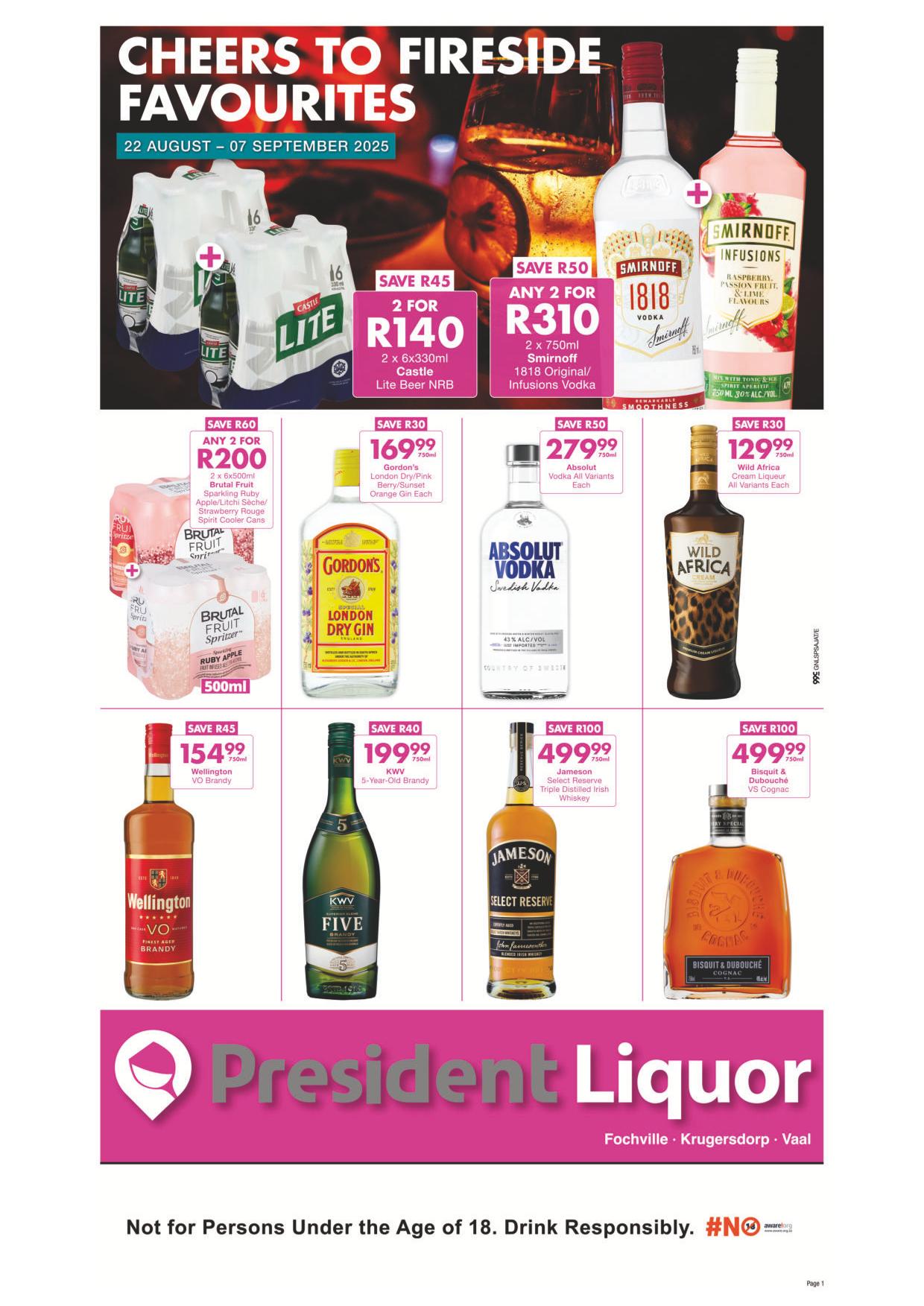 Weekly Specials Rustenburg – President Hyper