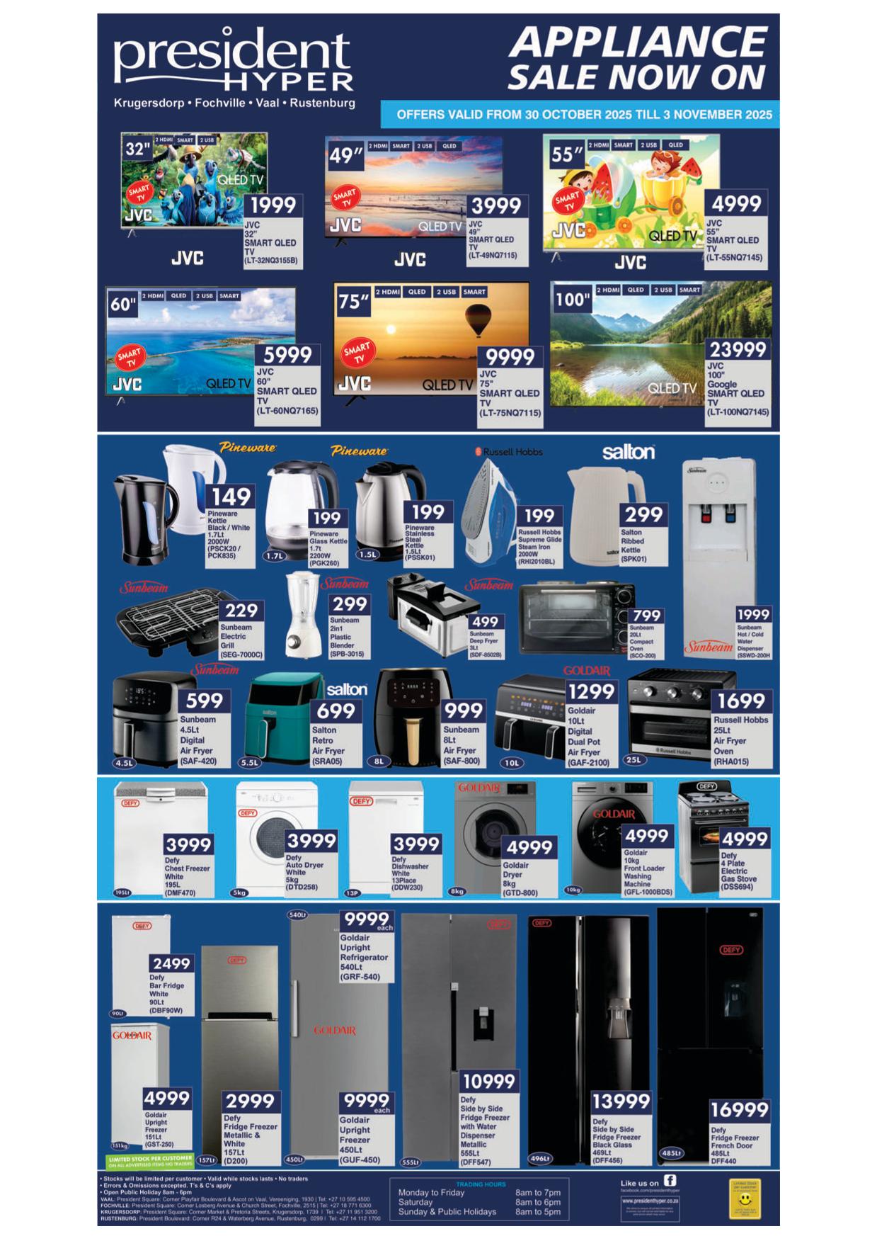 Weekly Specials Rustenburg – President Hyper