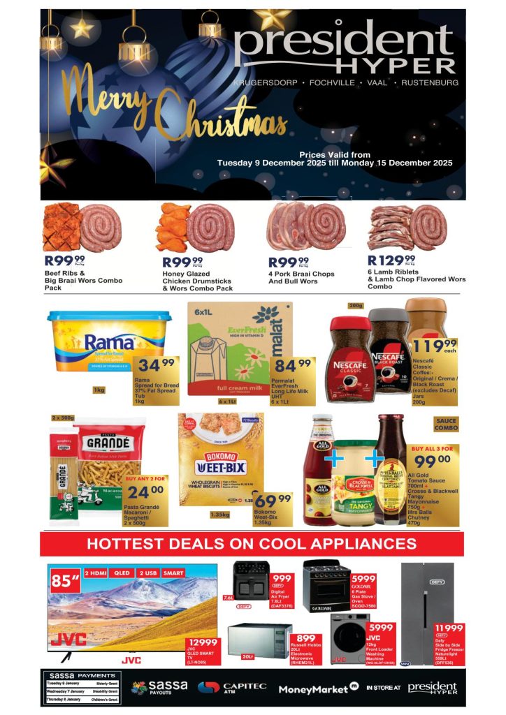 Weekly Specials Fochville – President Hyper